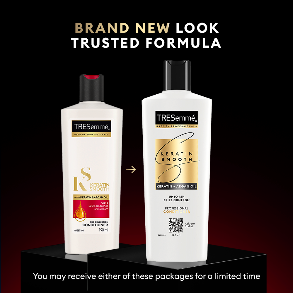 Try TRESemmé Keratin Smooth Shampoo 340ml+Conditioner 190 ml+Mask 300ml ...