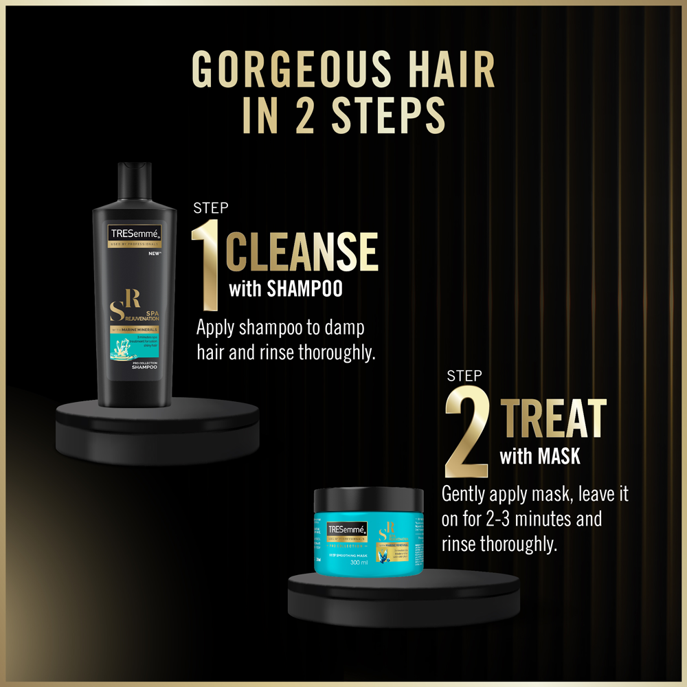 TRESemmé Hair Spa and Rejuvenation Shampoo + Hair Mask 300ml + Keratin