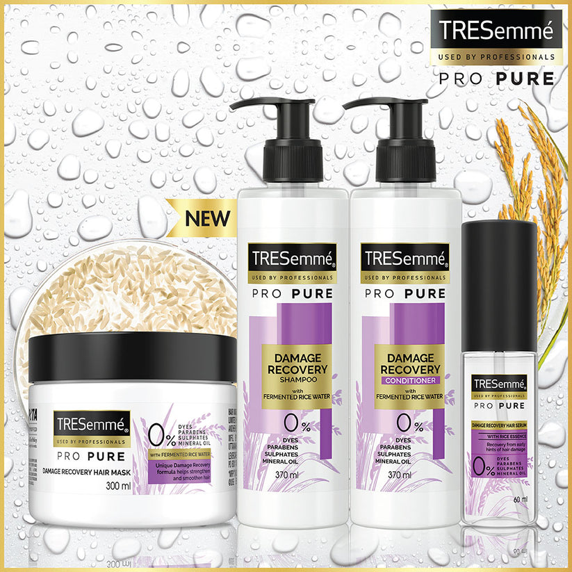 Try TRESemmé Pro Pure Damage Recovery Shampoo 370ml+Conditioner 370ml ...