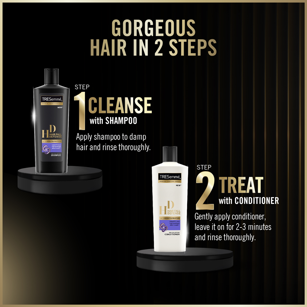 Buy TRESemmé Hair Fall Defense Shampoo for Hairfall Control | TRESemmé