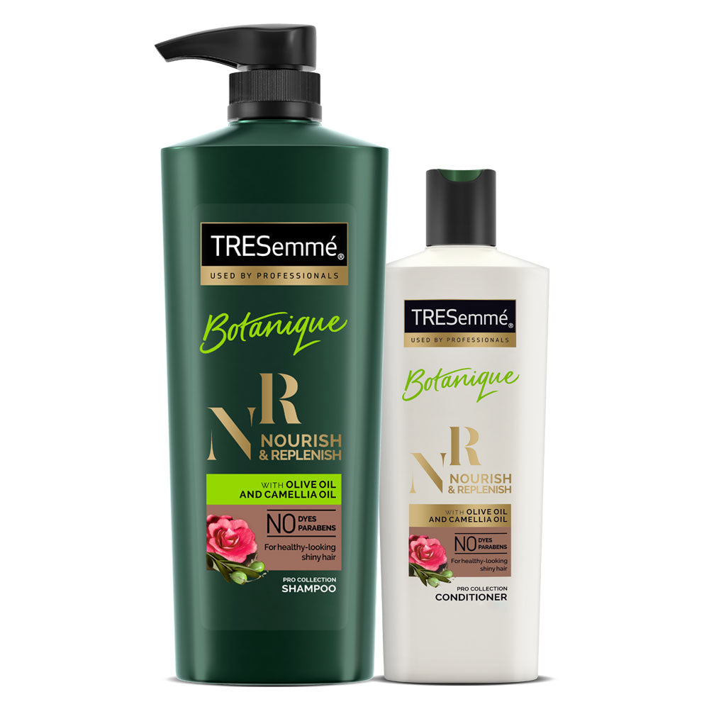 TRESemmé Nourish and Replenish Shampoo 580ml + Conditioner 190ml ...