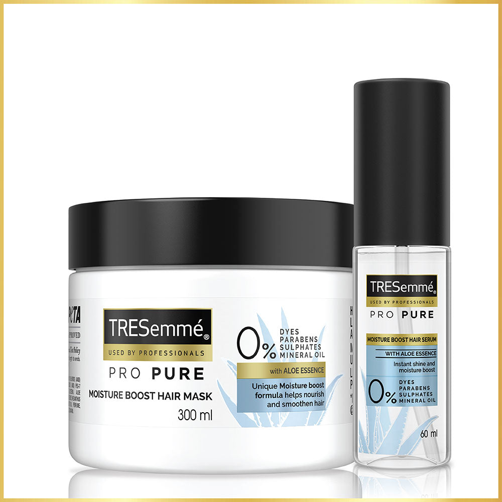 TRESemmé Pro Pure Moisture Boost Mask + Pro Pure Moisture Boost Serum ...